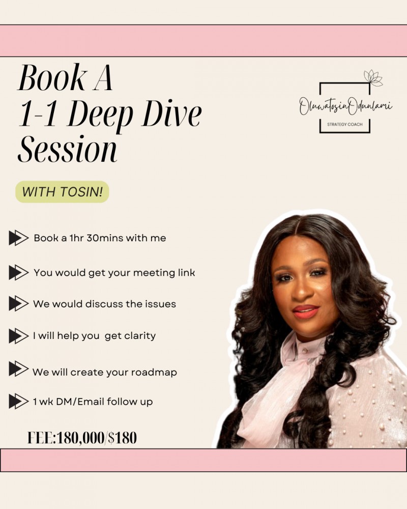 Buy 1hr 30mins DEEP DIVE STRATEGY SESSION by The Service Business ...