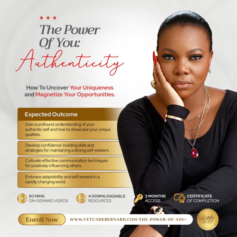 Buy Power Of You - Authenticity by The YBB Company on Selar