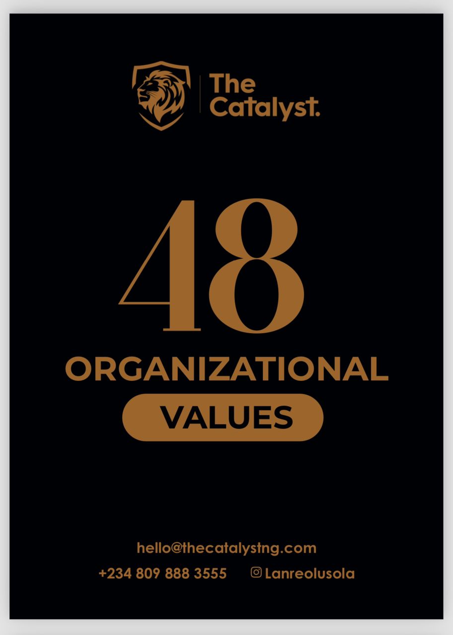 Buy Organizational Core Values Elicitation Cards by Dr Lanre Olusola on Selar