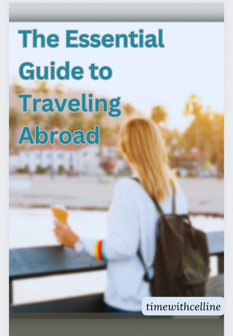 Buy Essential guide to travel abroad- Ebook by TIME WITH CELLINE on Selar