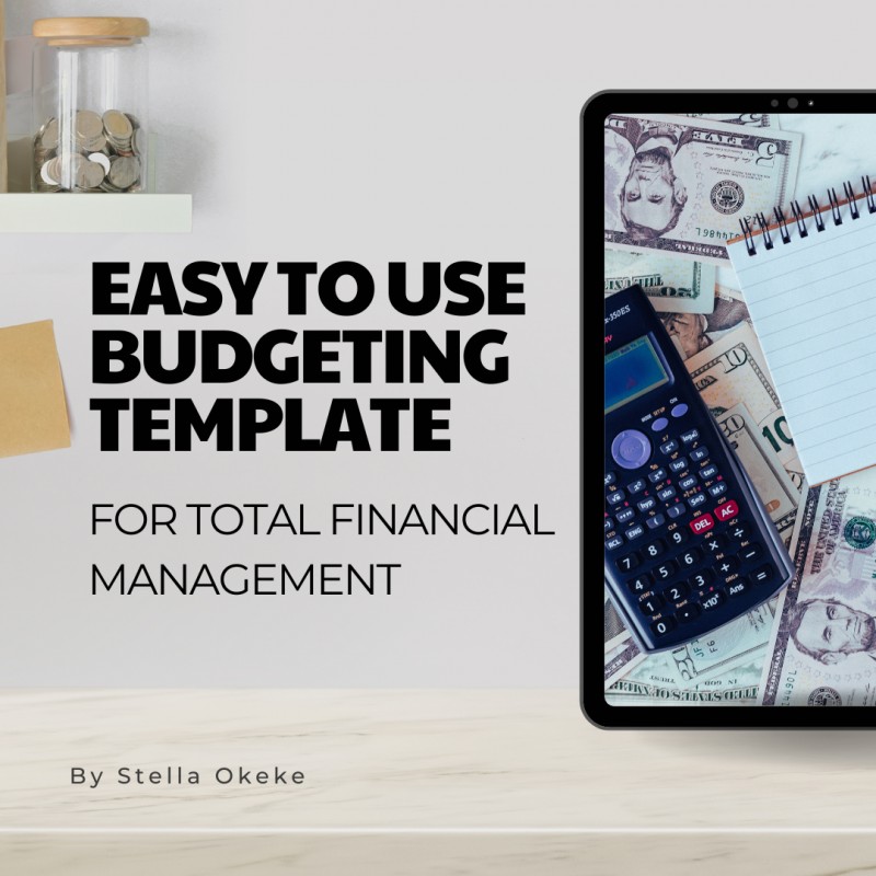 Buy EASY TO USE BUDGETING TEMPLATE ONLY by Stella Okeke on Selar