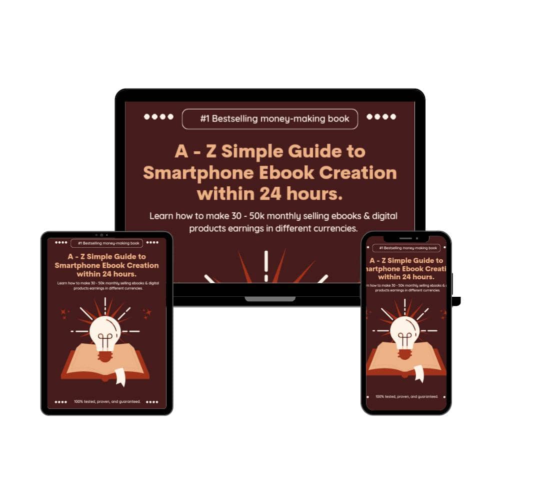 Buy A - Z SIMPLE GUIDE SMARTPHONE EBOOK CREATION WITHIN 24 HOURS by ...