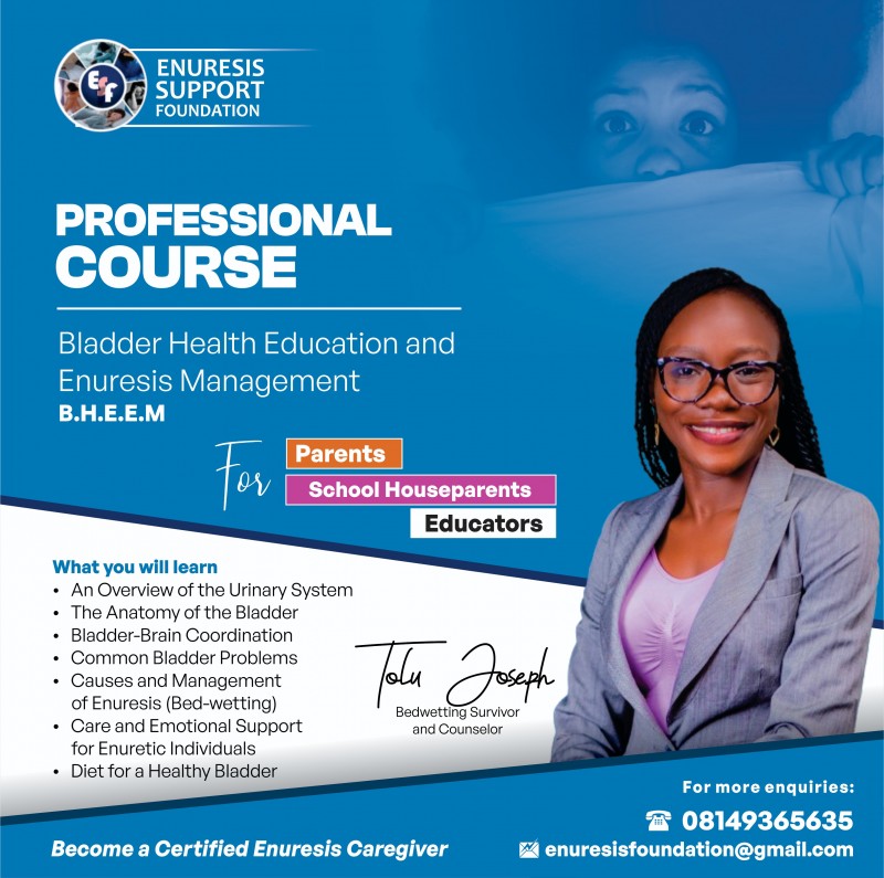 Buy B.H.E.E.M Course (Bladder Health Education and Enuresis Management ...
