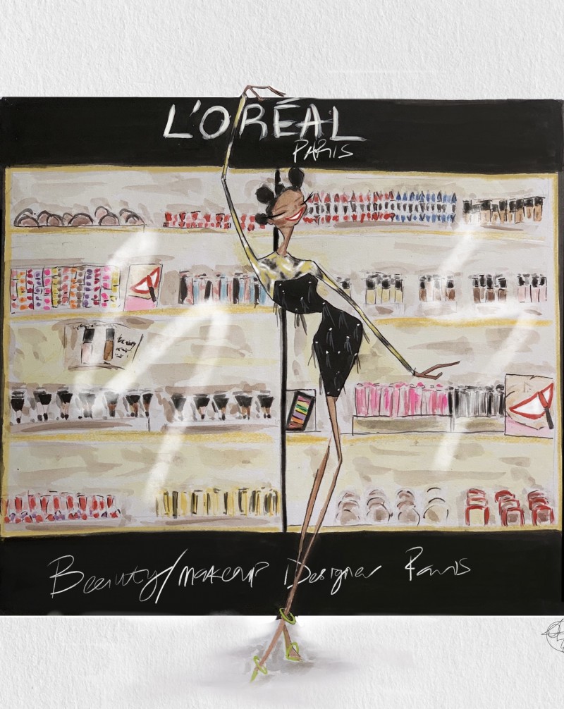 Buy L'Oréal's fashion beauty ambassador by Tribeofstyle on Selar