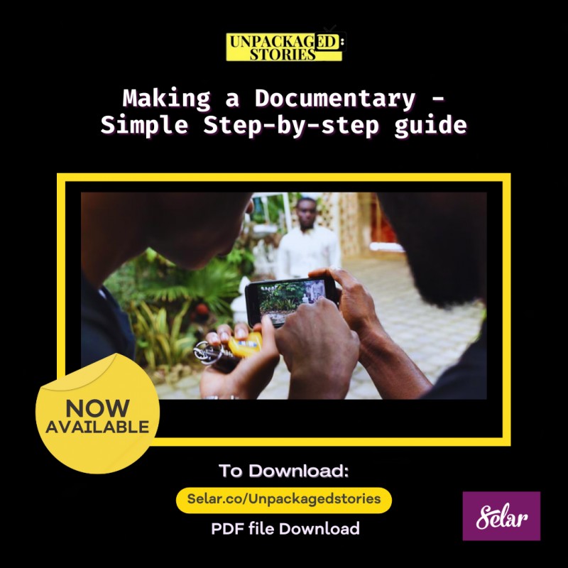 Get Making a Documentary - Simple Step-by-step guide by Unpackaged ...