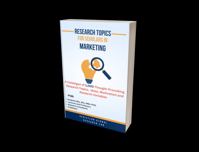 Buy RESEARCH TOPICS IN MARKETING (A Catalogue of 1,000 Thought ...