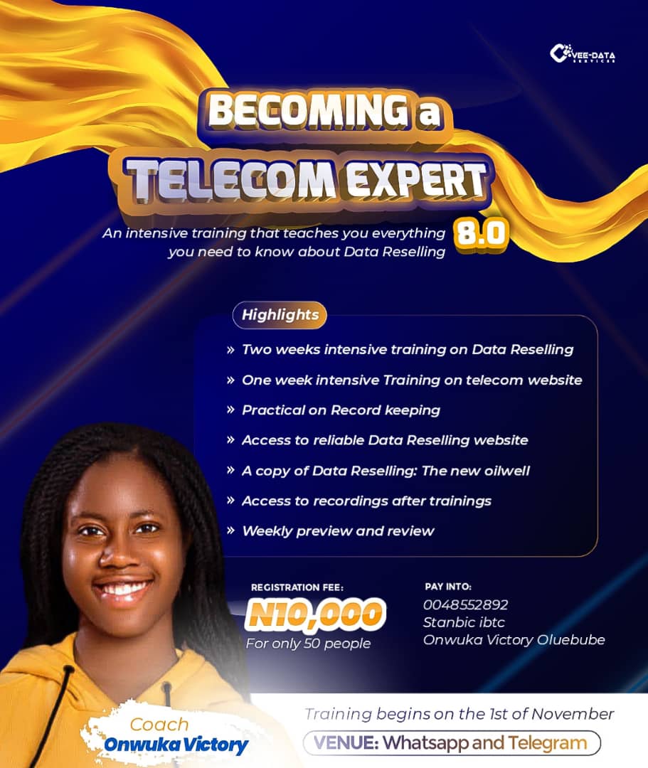 Buy BECOMING A TELECOM EXPERT 8.0 by Onwuka victory on Selar