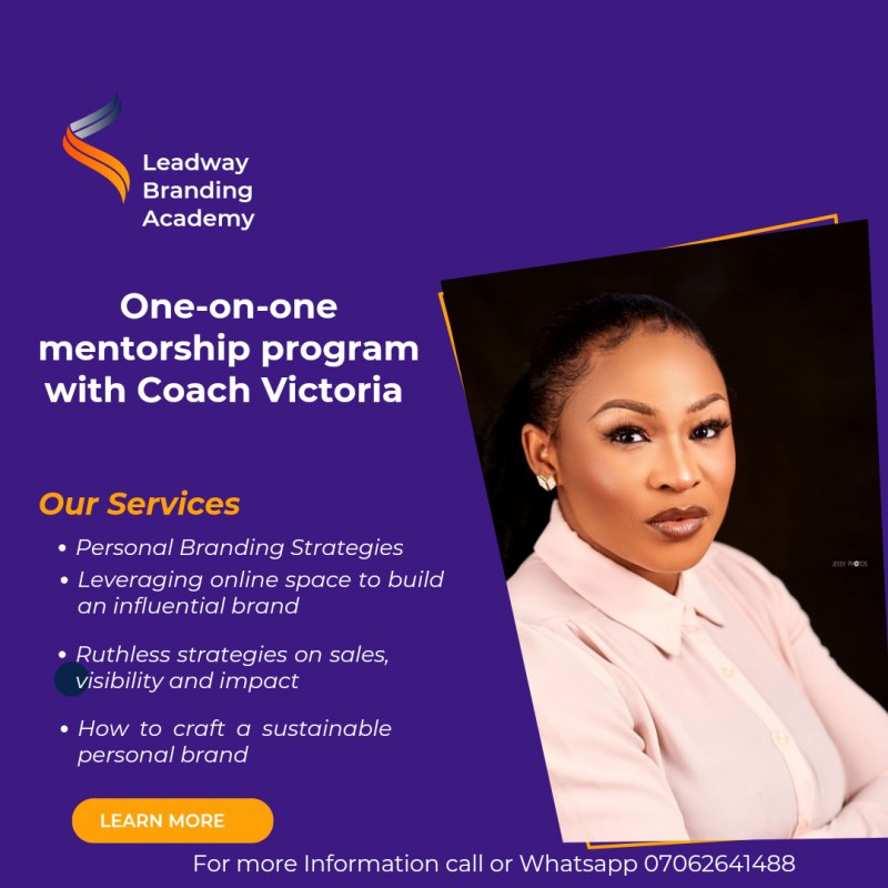 Buy One-on-one mentorship program by Victoria Ovayoza Adano on Selar
