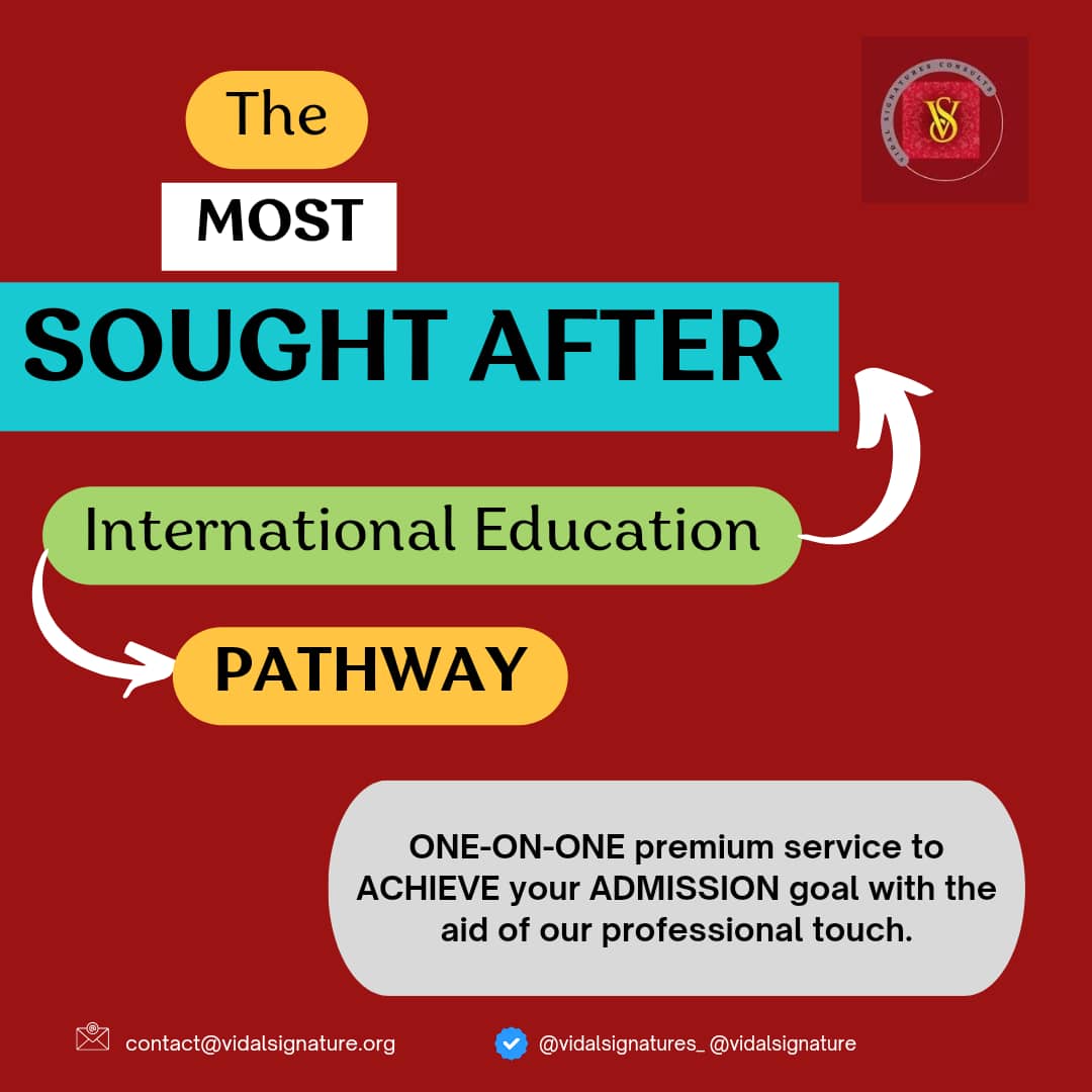 Buy Admission Guidance Service by Vidal Signatures Consults on Selar