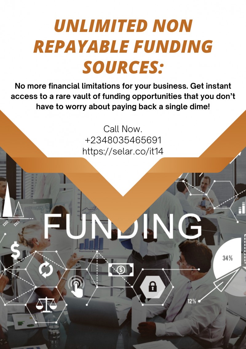 Buy UNLIMITED NON REPAYABLE FUNDING SOURCES by Viktor Ogwu on Selar