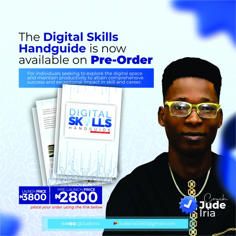 Buy Digital Skills Handguide by Jude Iria on Selar