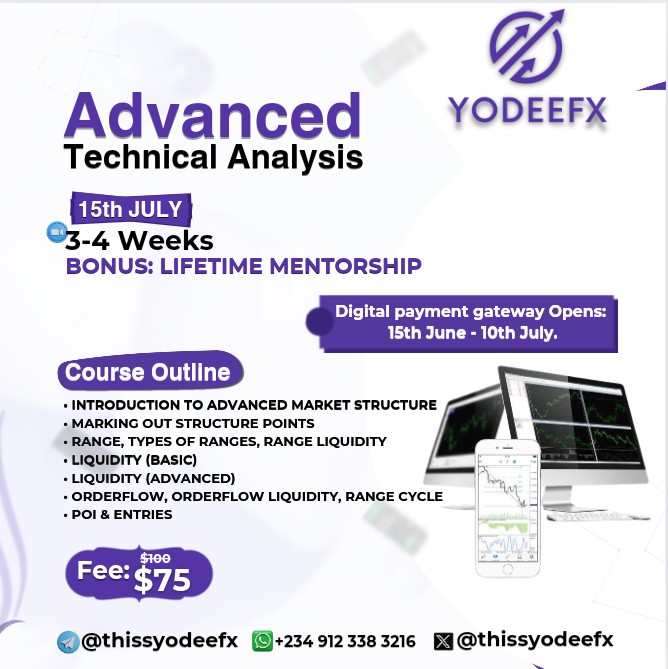 Buy YODEEFX Advanced Technical Analysis by Fodeke Ireoluwa on Selar
