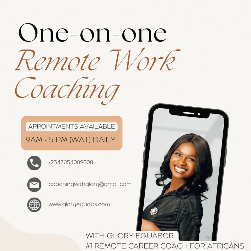 Buy 1:1 Strategy and Clarity Session by Glory Eguabor on Selar