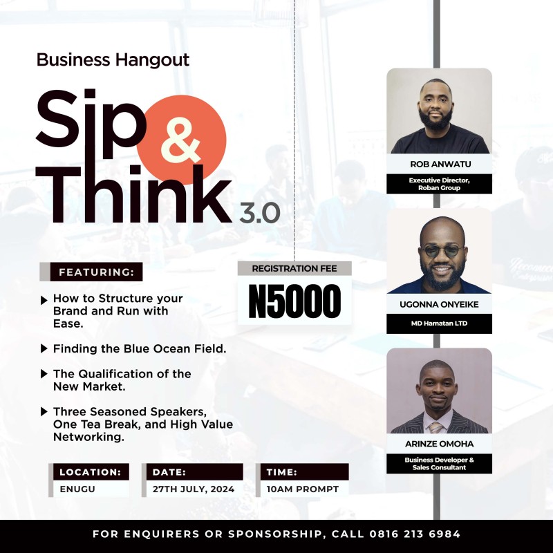 Get Sip and Think 3.0 by Arinze on Selar