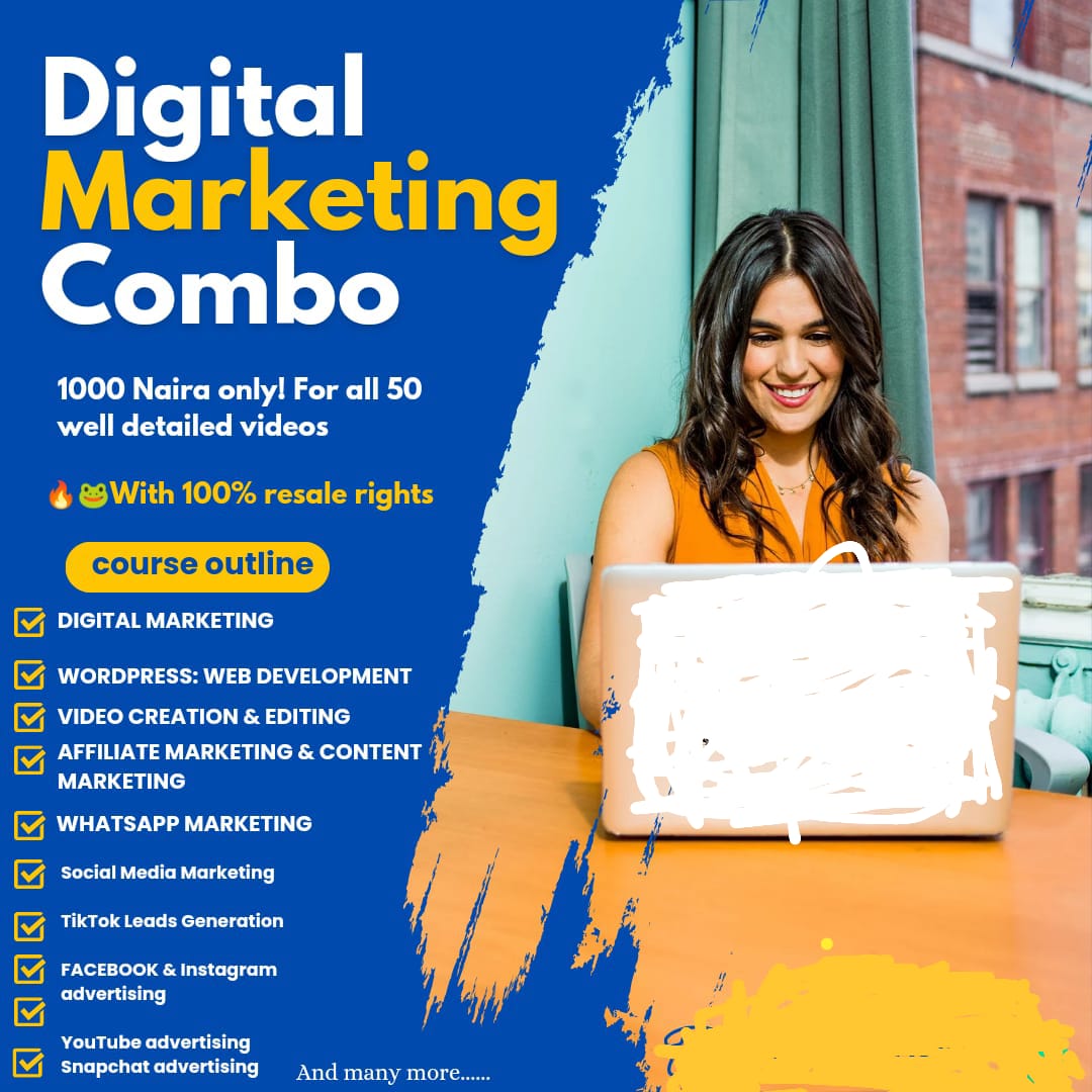 Buy DIGITAL MARKETING COMBO by Abdullah Al-ameen Tajudeen on Selar