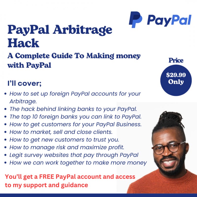 Buy The PayPal Arbitrage Course by Abeeb Akinkunmi on Selar