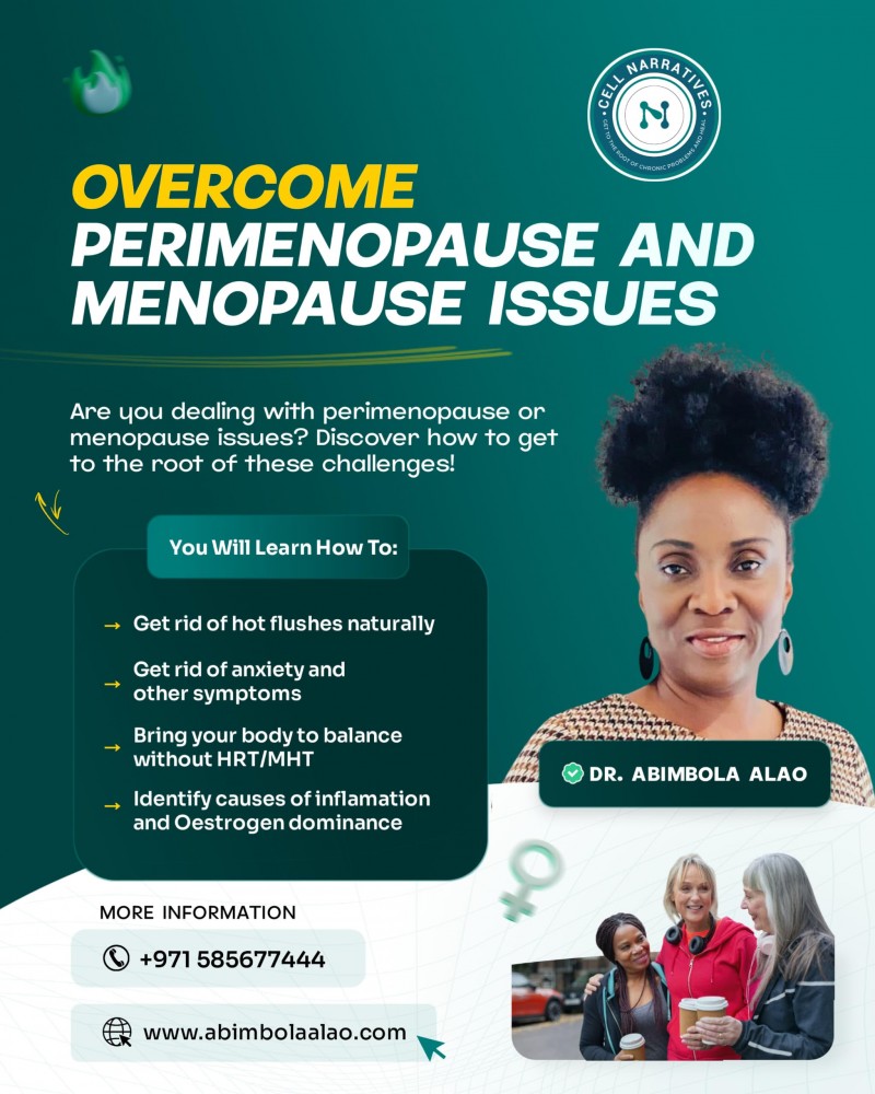 Buy Overcome Perimenopause and Menopause Issues by Abimbola Alao on Selar