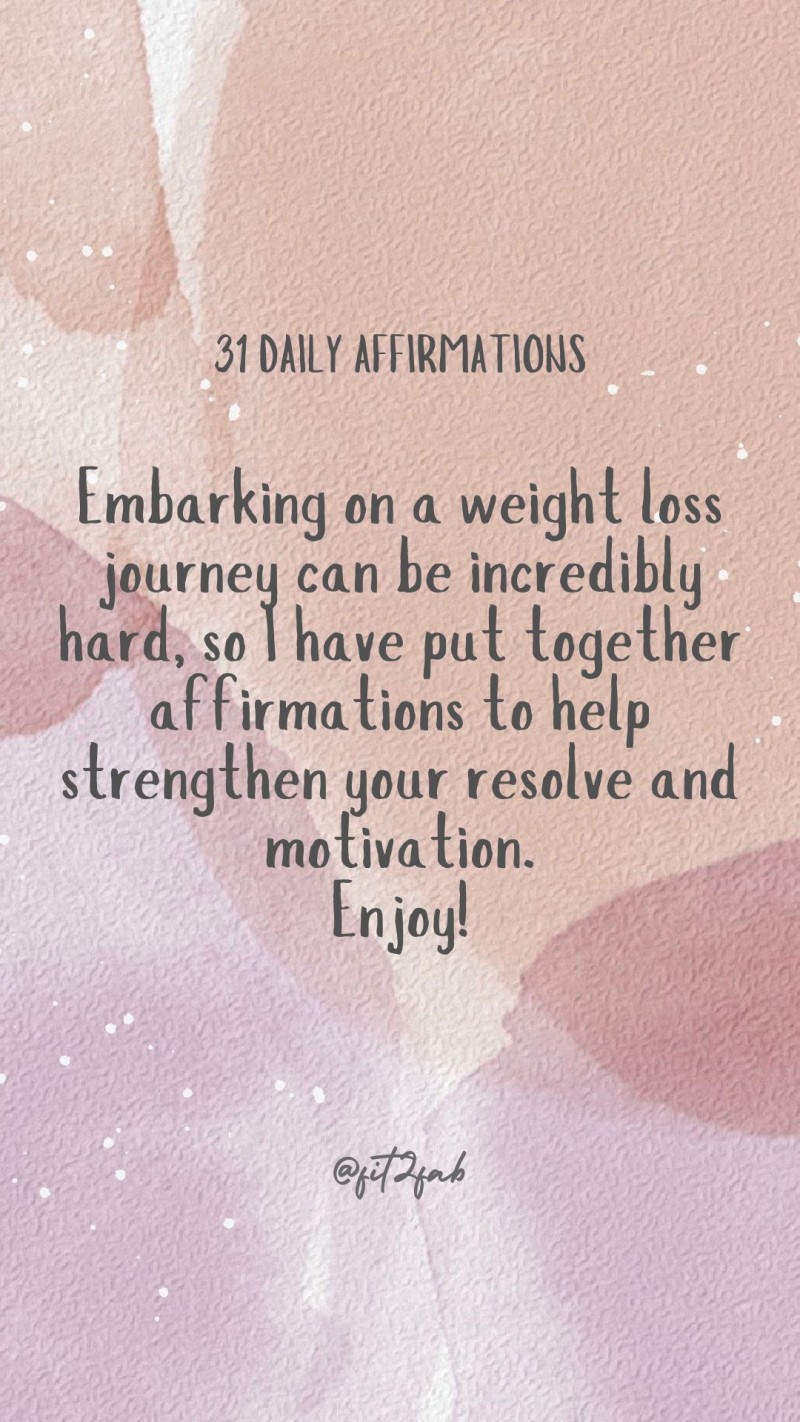 Get WEIGHT LOSS DAILY AFFIRMATIONS by Abimbola Amosun on Selar