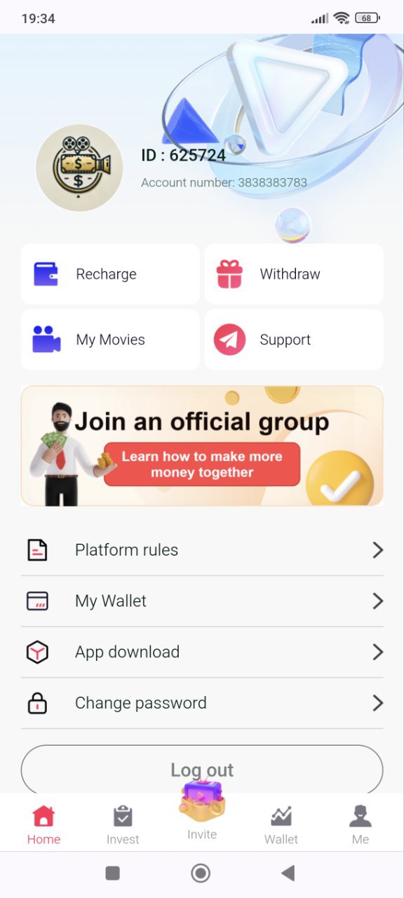 Buy Film Cash Ponzi Script by Ponzi Script Tech Shop on Selar