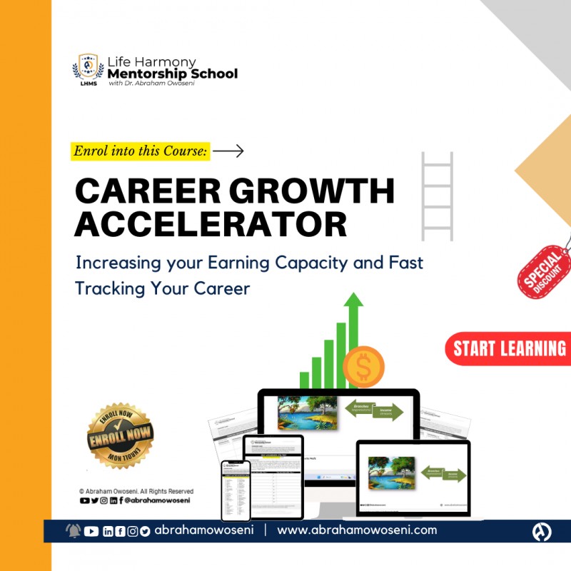 Buy Career Growth Accelerator: Increasing your Earning Capacity and Fast Tracking Your Career by ...