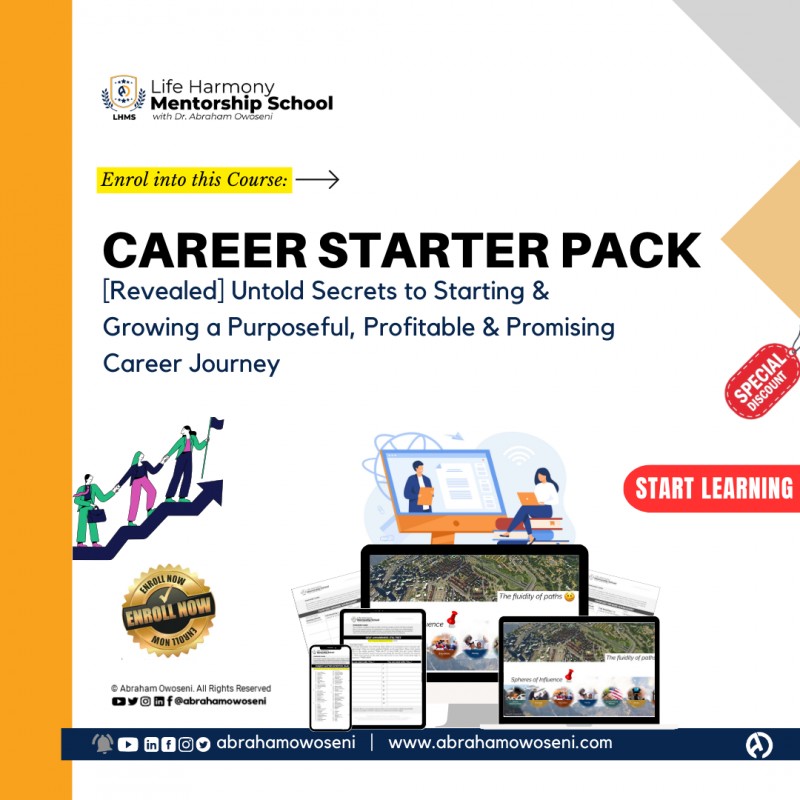 Buy Career Starter Pack: [Revealed] Untold Secrets to Starting & Growing a Purposeful ...