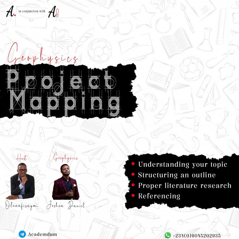 Get Project Mapping (Geophysics) by Academdum on Selar