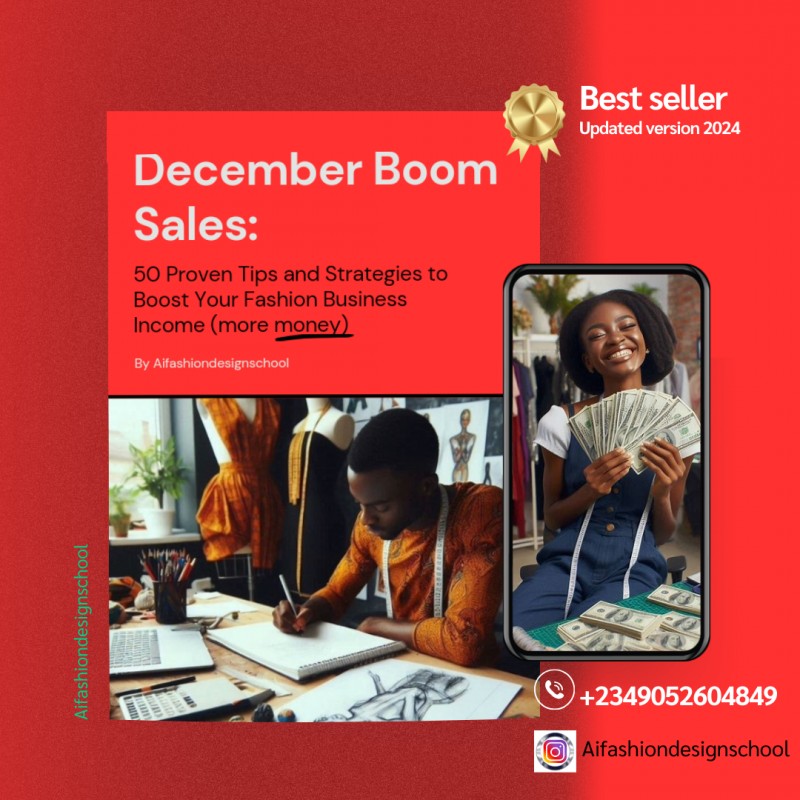 Buy December boom sales by Adaeze Musei on Selar