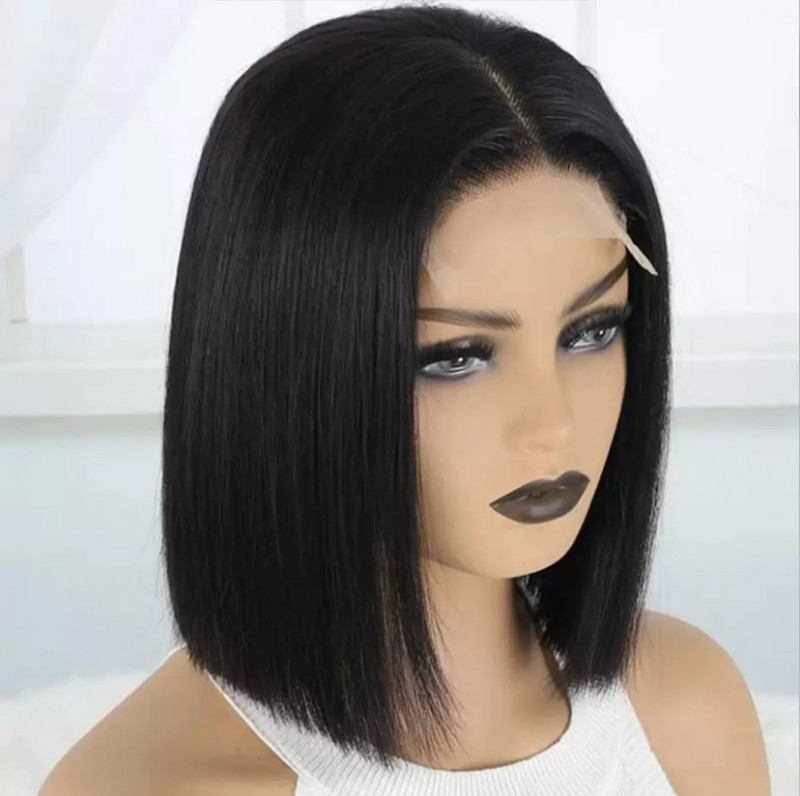 Buy 10inches silk bob by Adaugo all-in-one hair importation on Selar
