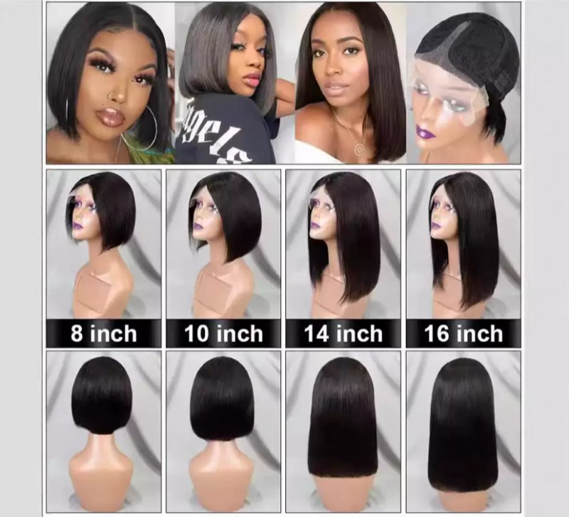 Get T closure wig bob by Adaugo all-in-one hair importation on Selar