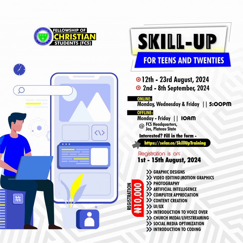 Buy Skill Up Training (Online and Offline) by Adedotun Sola Adeleke on Selar