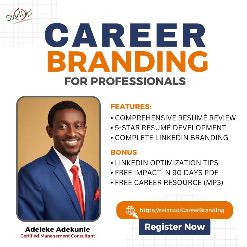 Buy Career Branding for Professionals by Adeleke Adekunle on Selar