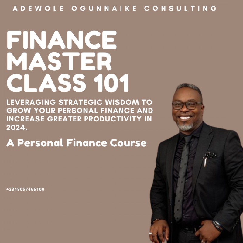 Buy Finance Master Class 101- An Expedient Personal Finance Class. by ...