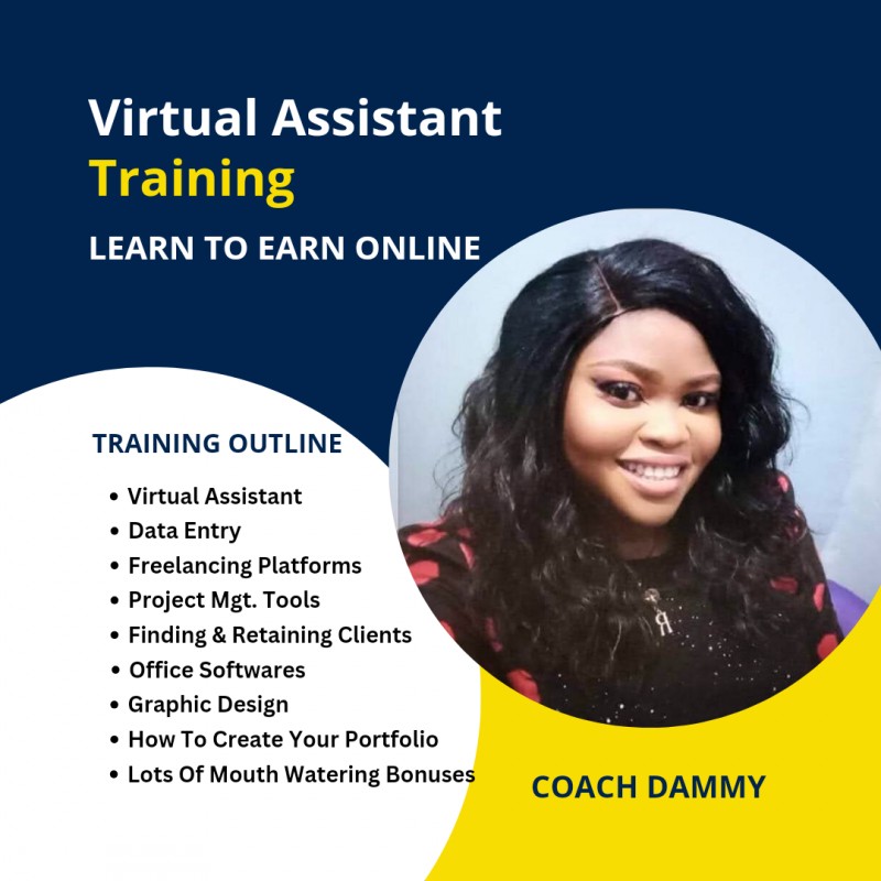 Buy Virtual Assistant Training by Adeyemi Olayinka Damilola on Selar