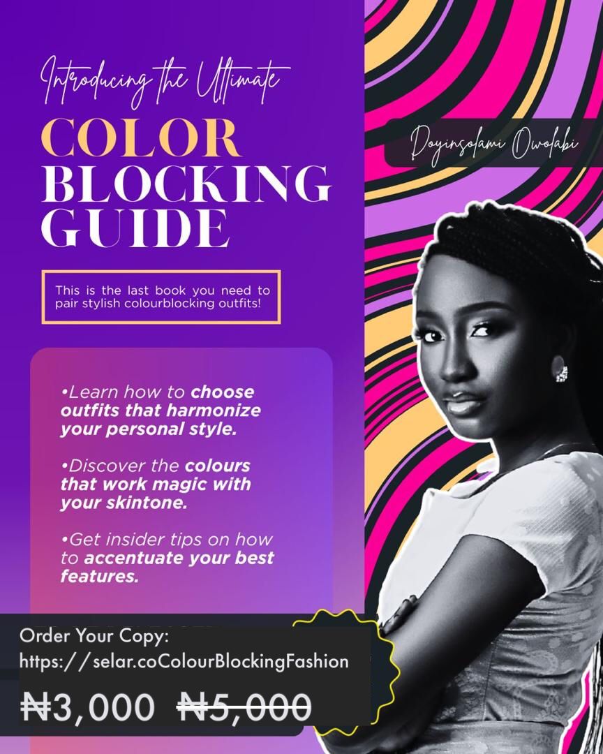 Buy Unlocking Your Power Presence- Colour Blocking Guide by Aduke's Craft on Selar