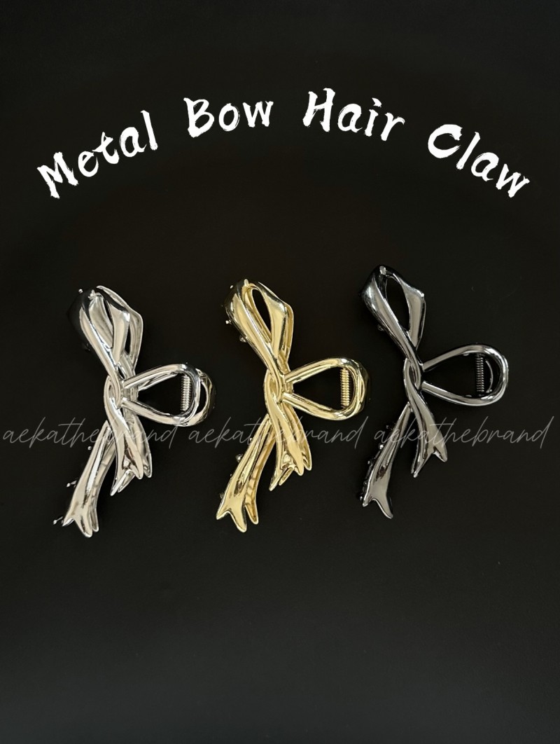 Buy Metal Bow Hair Claw by AEKA on Selar