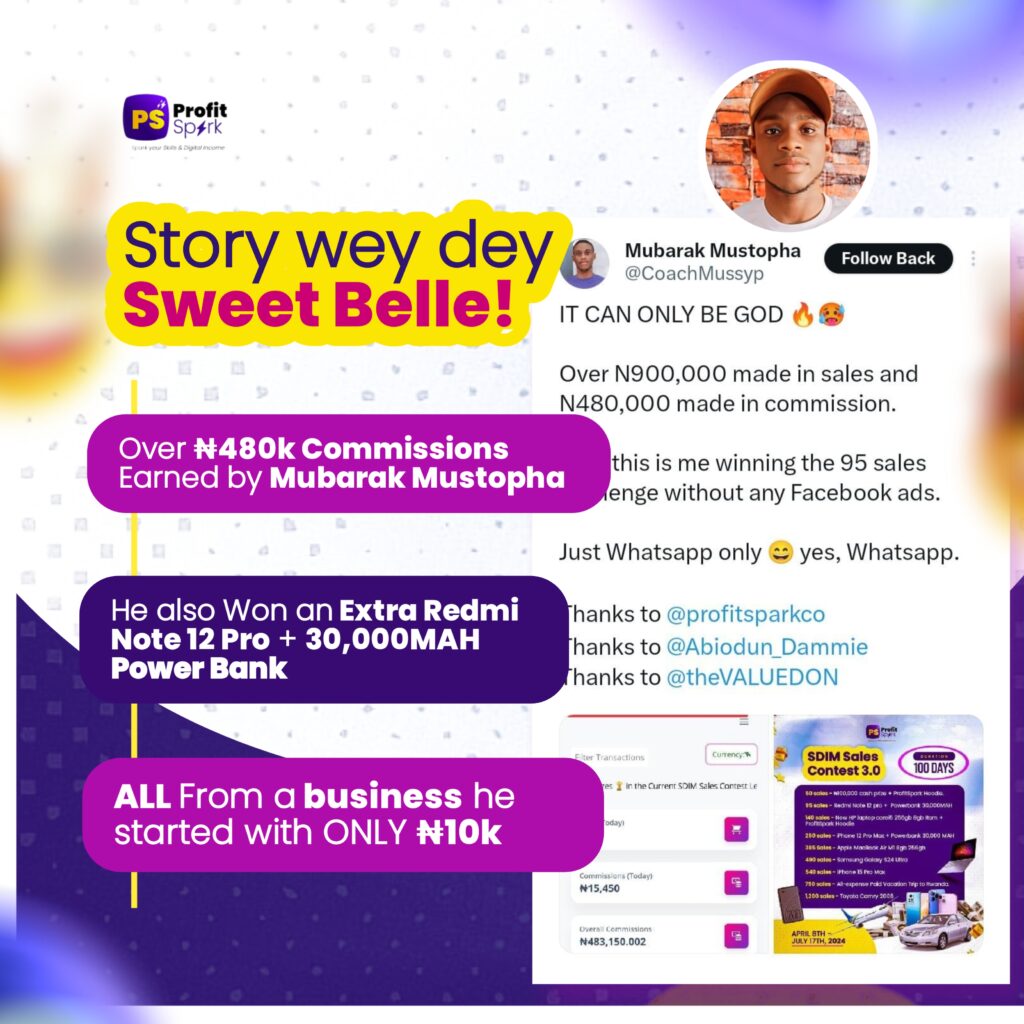 Buy Profitspark The 30k Daily 900k /mo Income Blueprint by Eveci Jamony ...