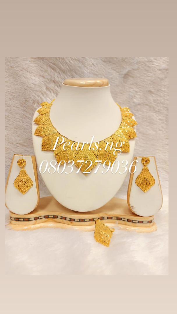 Buy Gold plated jewelry 020 by Aisha jibril Abdullahi on Selar
