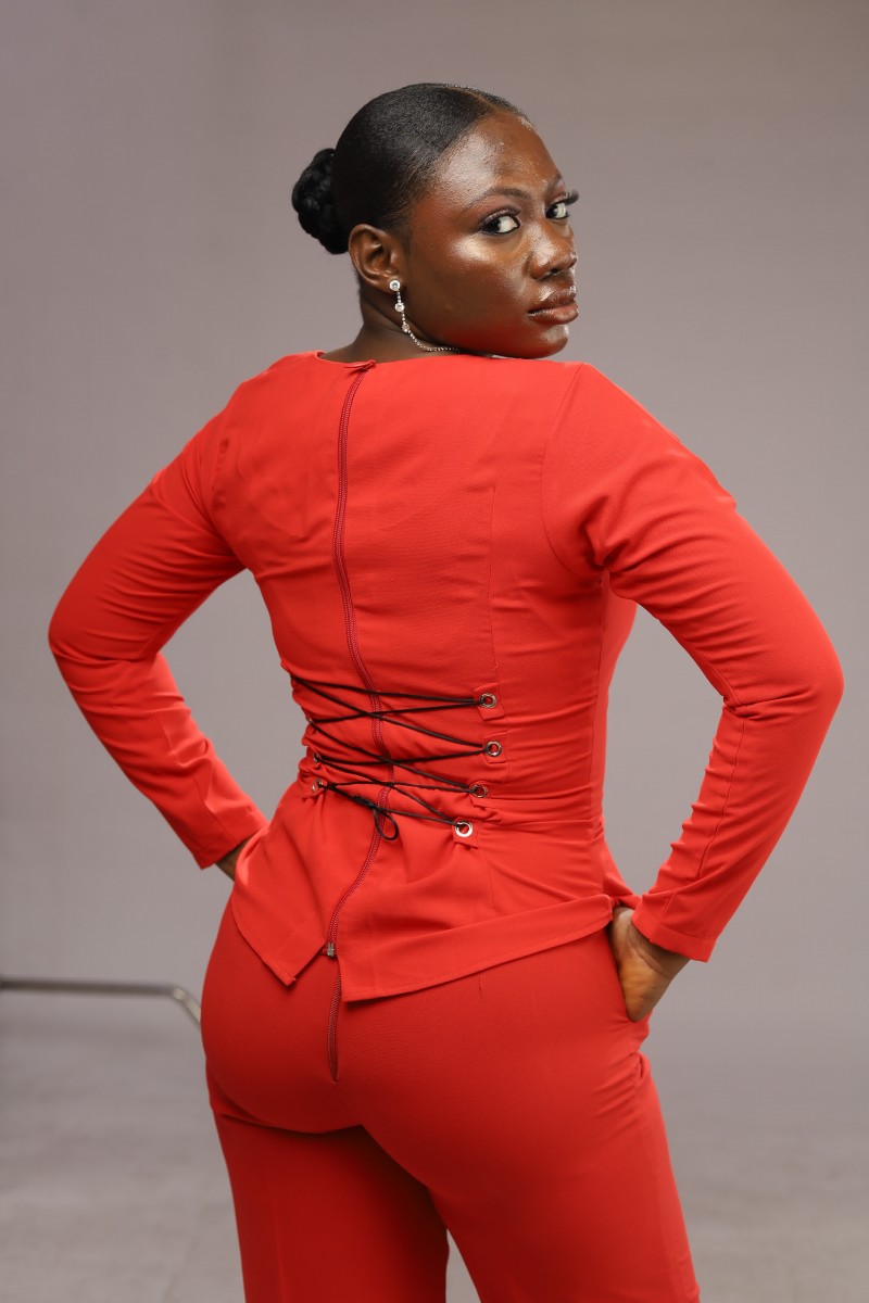 Buy FOXY BLOUSE by Mobaibe Clothing on Selar