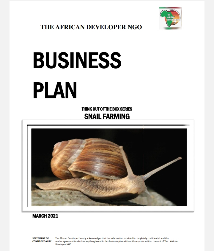 Buy SNAIL BUSINESS PLAN by akadem festus 6 on Selar
