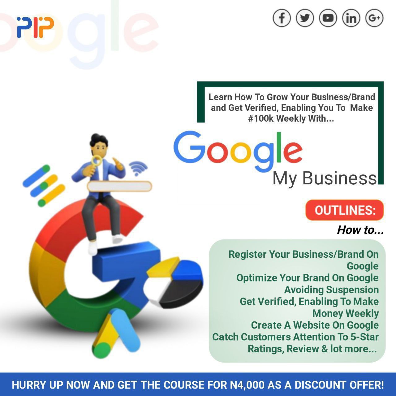 Buy GOOGLE MY BUSINESS COURSE by AKPAN JOHN NSIKAN on Selar