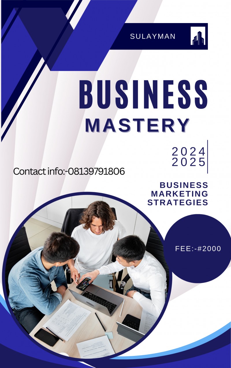Buy BUSINESS MASTERY by Sulayman abdulfattah on Selar