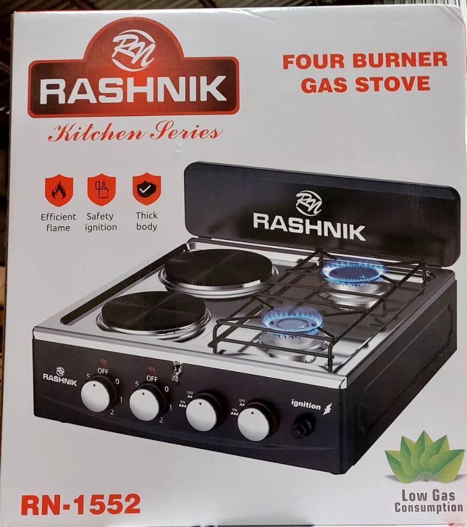 Buy Rn1552....Rashnik 4 face table gas by Alabi Ayomide on Selar