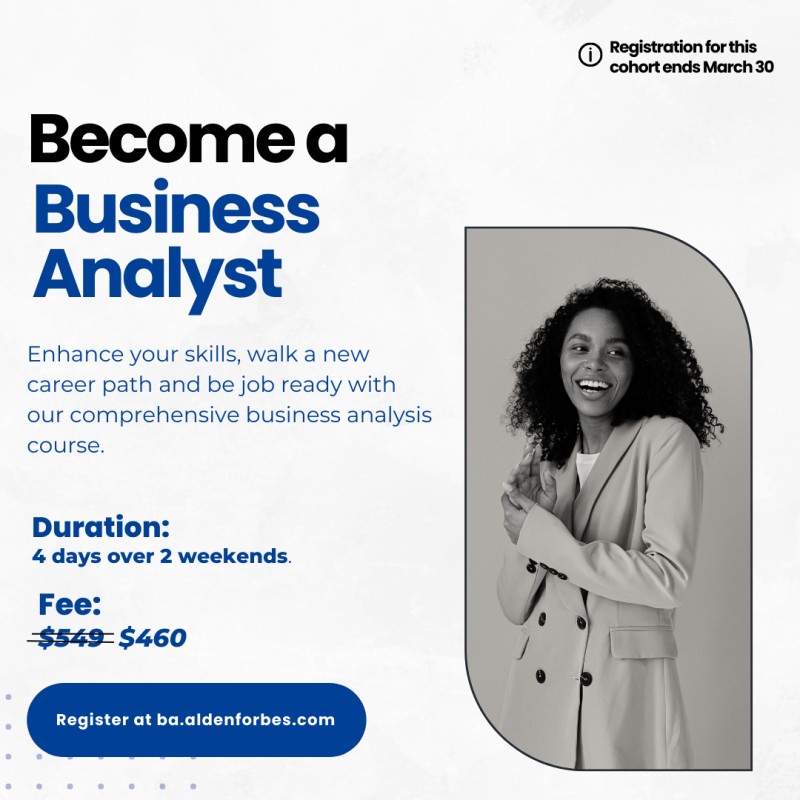 Buy Business Analysis Course By Alden Forbes Consult On Selar