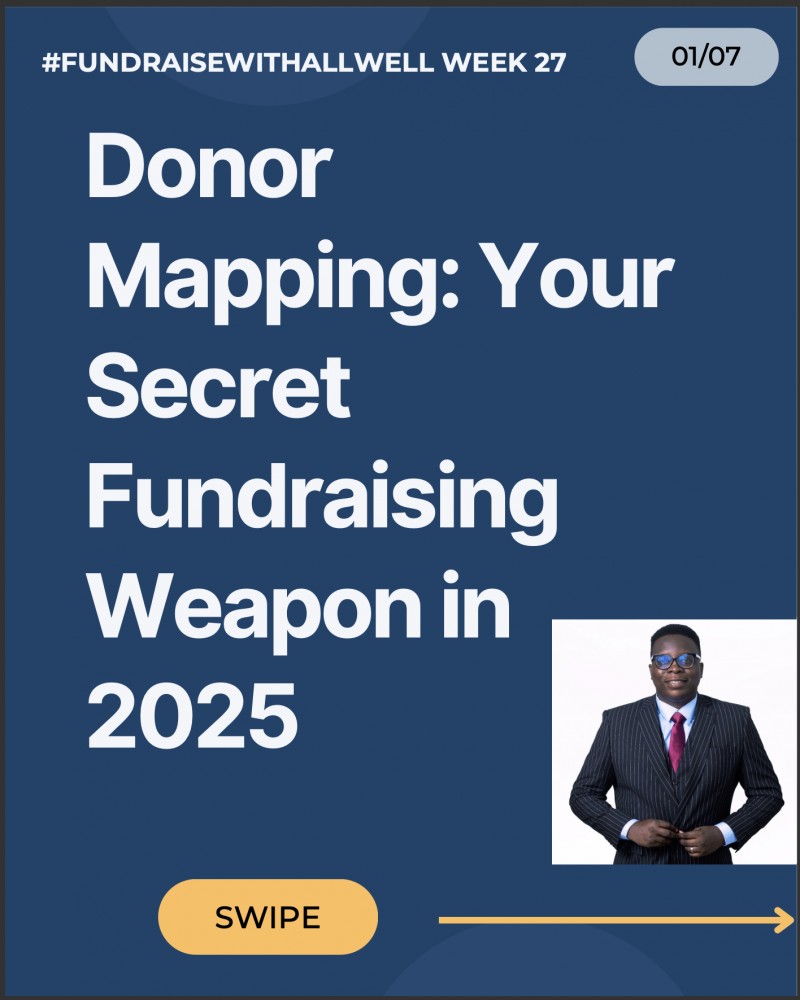 Get Donor Mapping- Your Fundraising Secret Weapon for 2025! by Allwell ...