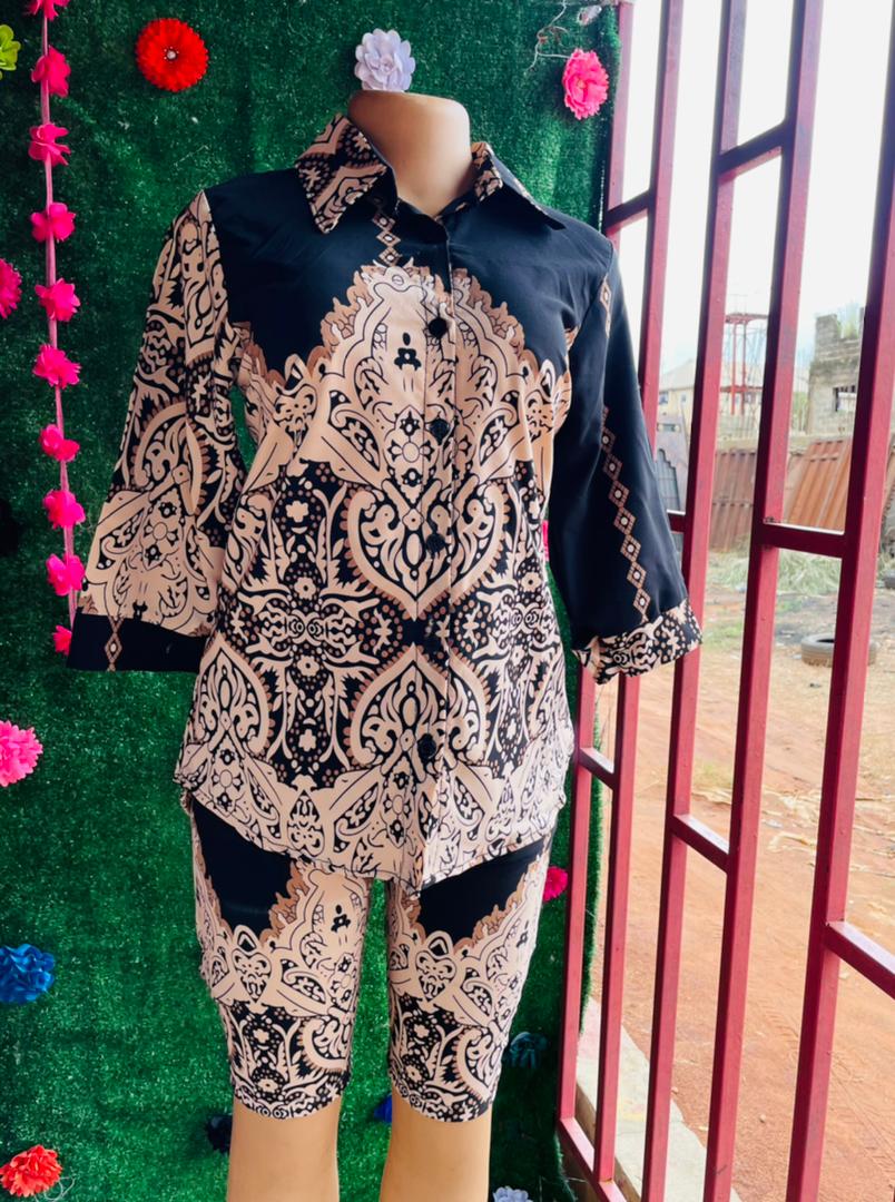 Buy Eva apparel 2 piece set by Amaka Eva on Selar
