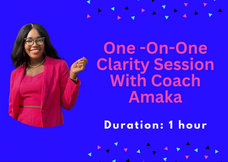 Buy One-on-One Clarity Session with Coach Amaka by Amaka Ifeduba on Selar