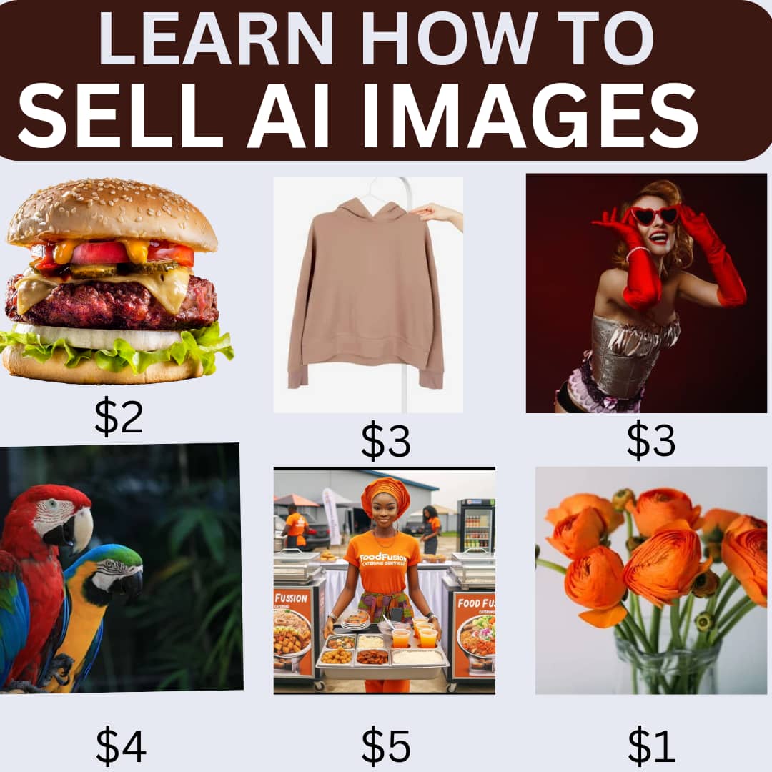Buy AI IMAGE AND VIDEO INCOME GENERATOR by Amaka Eloham on Selar