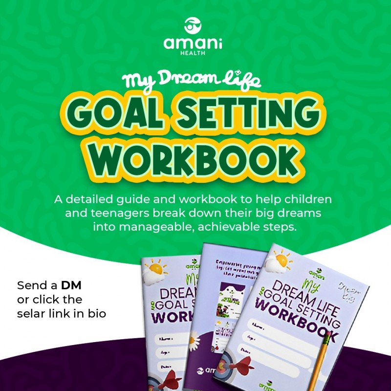 Buy My Dream Life Goal Setting Workbook by Amani Health Inc on Selar