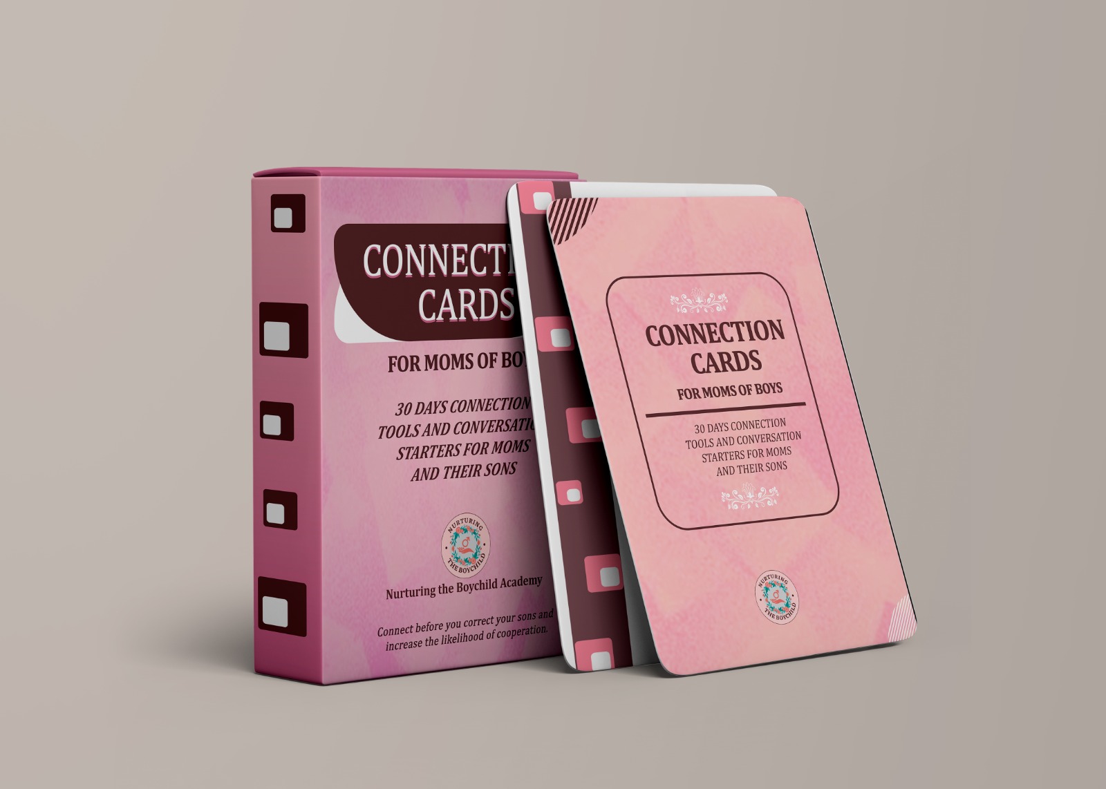 Buy Connection Cards for Moms of Boys by Ameena Isma'il on Selar
