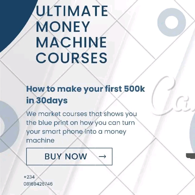 Buy ULTIMATE INCOME MACHINE by Amos Ezekiel on Selar